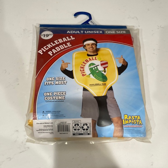 Rasta Imposta | Other | Pickleball Paddle Halloween Costume One Size ...